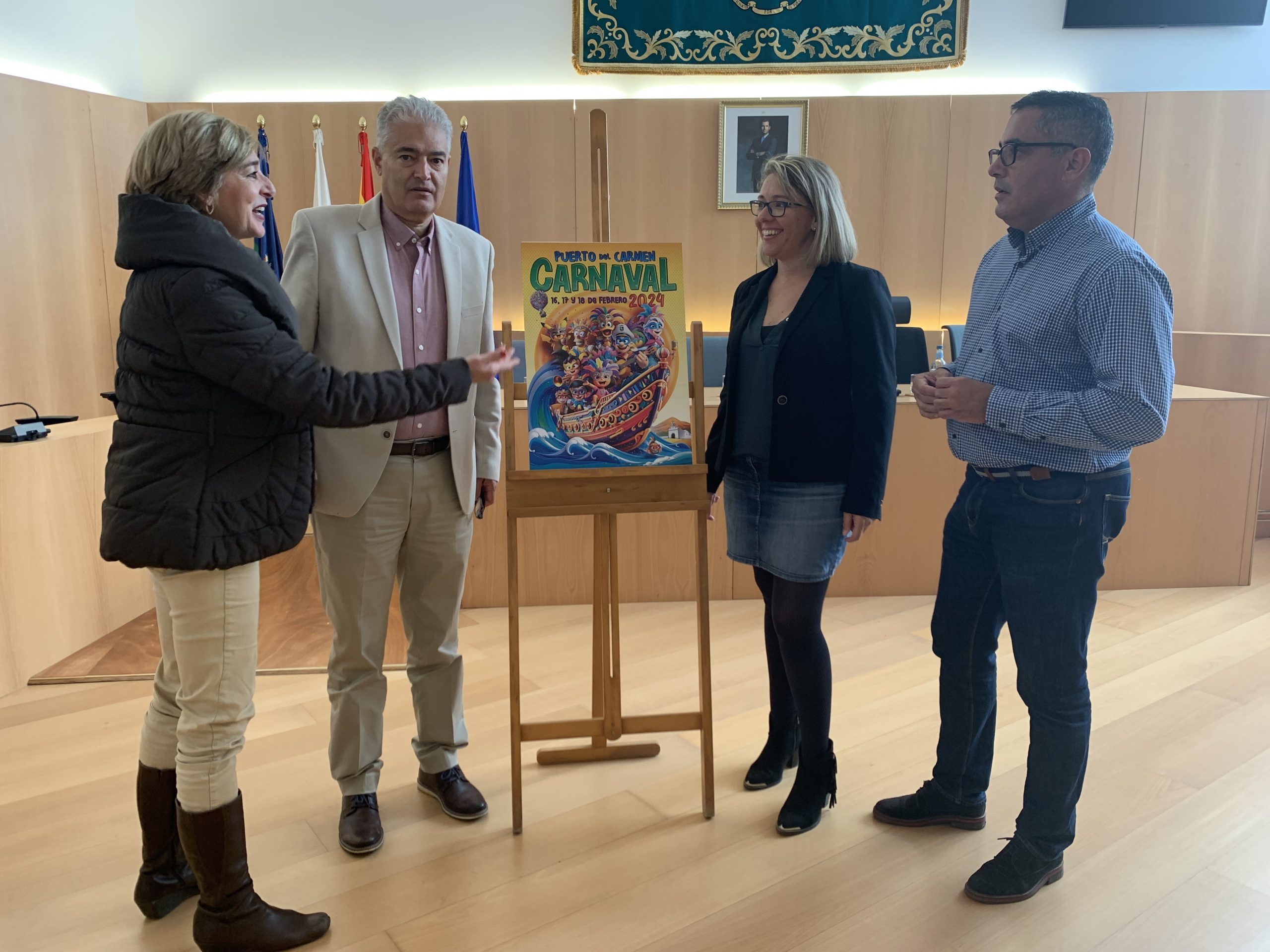 Tías presenta el cartel del Carnaval de Puerto del Carmen