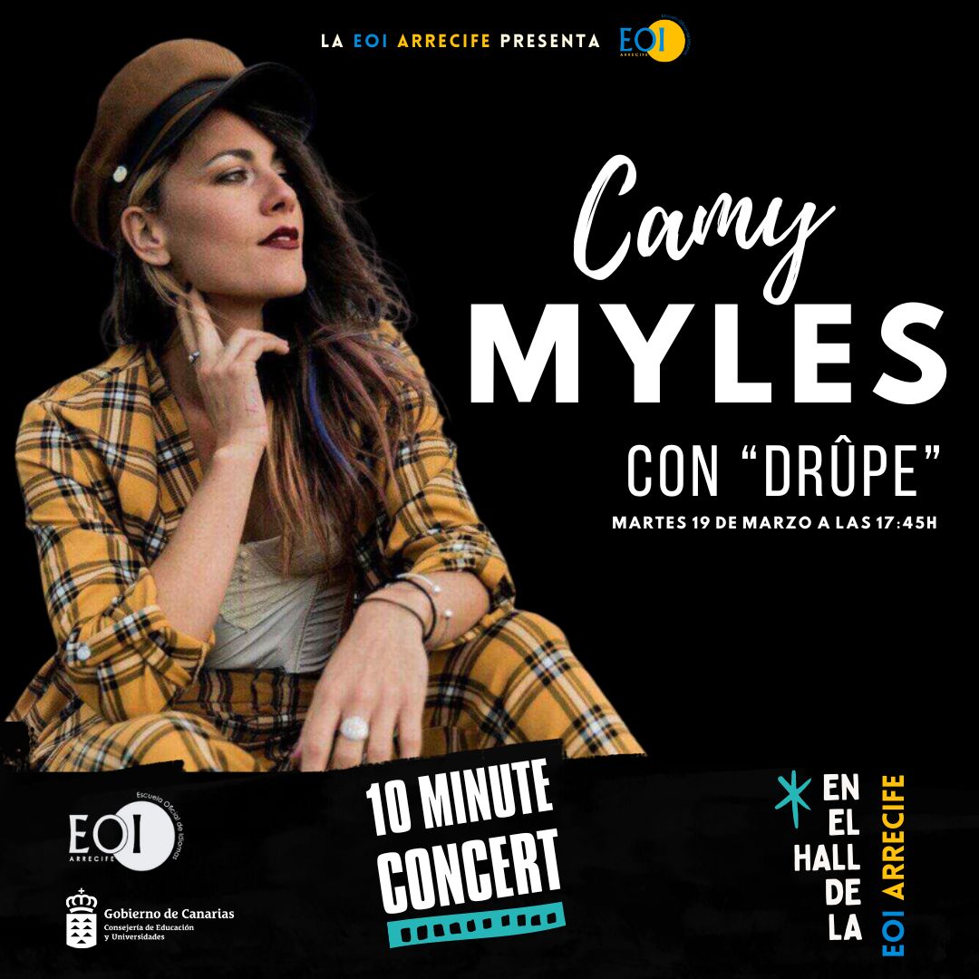 Concierto con la cantante Camy Myles | ACTUALIDAD
