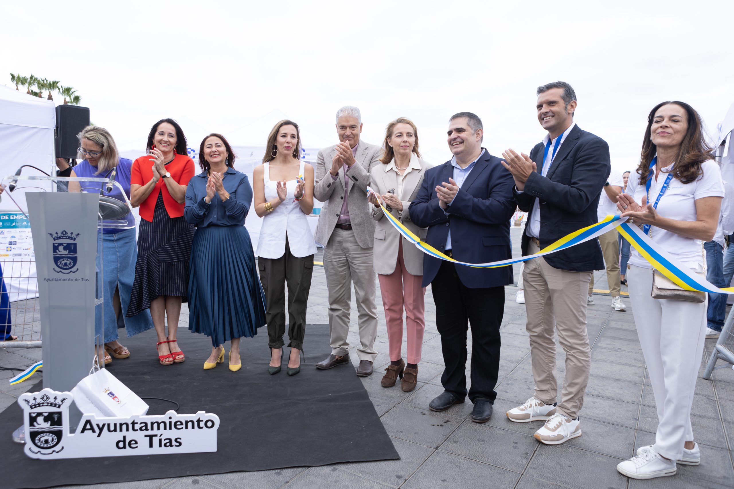 Éxito de la I Feria de Empleo Tías