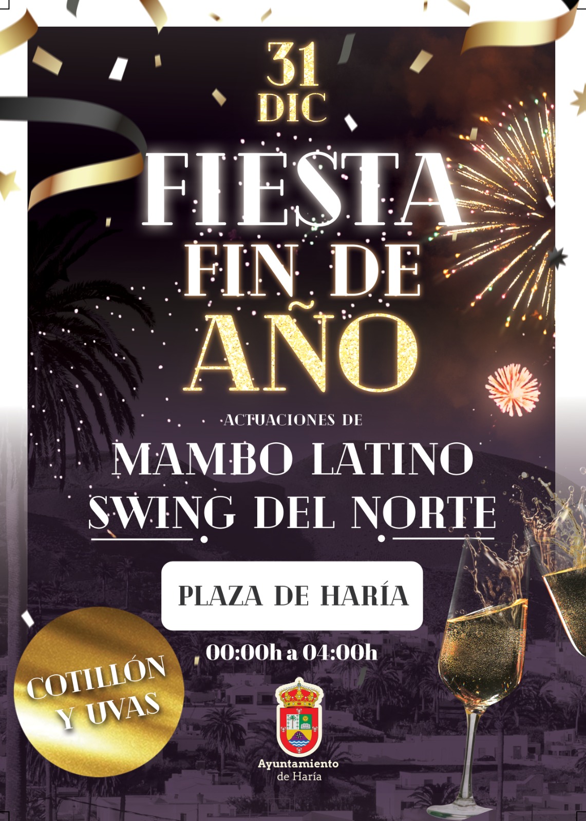 Haría despide el 2024 con una fiesta de Fin de Año | ACTUALIDAD